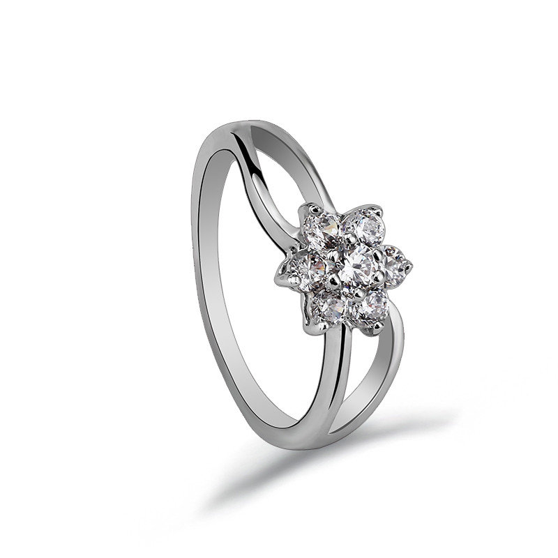 Ref No.:540324 zirconia wedding rings wholesale 925 silver jewelry stacking mothers birthstone rings fashion jewels
