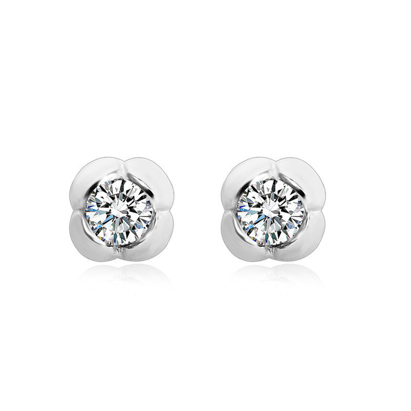 Ref No.: S200302 Quiet Tulips S925 Earring solid silver 925 manufacturer of silver jewelry