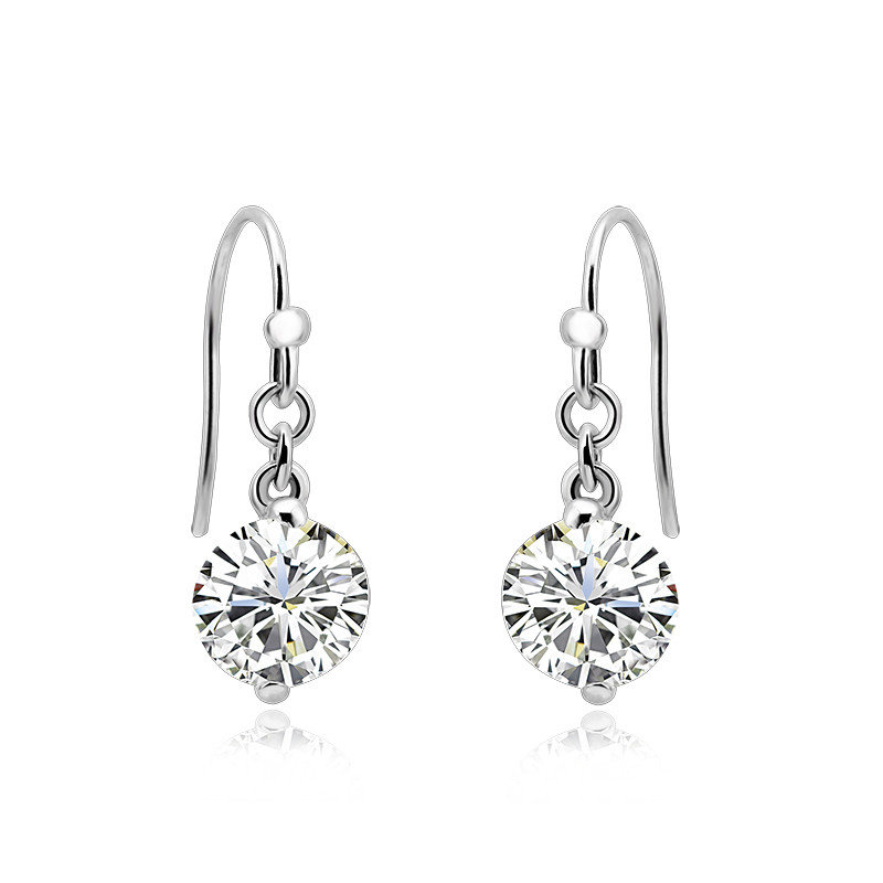 Ref No.: S200305 Happiness origin S925 Earring selling 925 silver nice silver jewelry