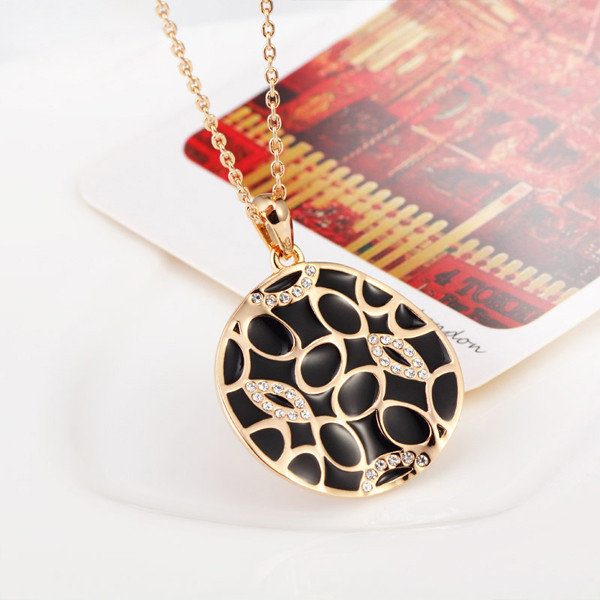 Ref No.: 140601 Lucky lotus leaf Necklace online shopping for artificial jewellery wholesale jewelry rings