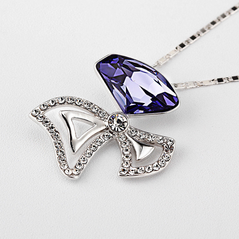 Ref No.: 140623 Colchicine Girl Necklace online jewellery boutique wholesale rhinestone jewelry