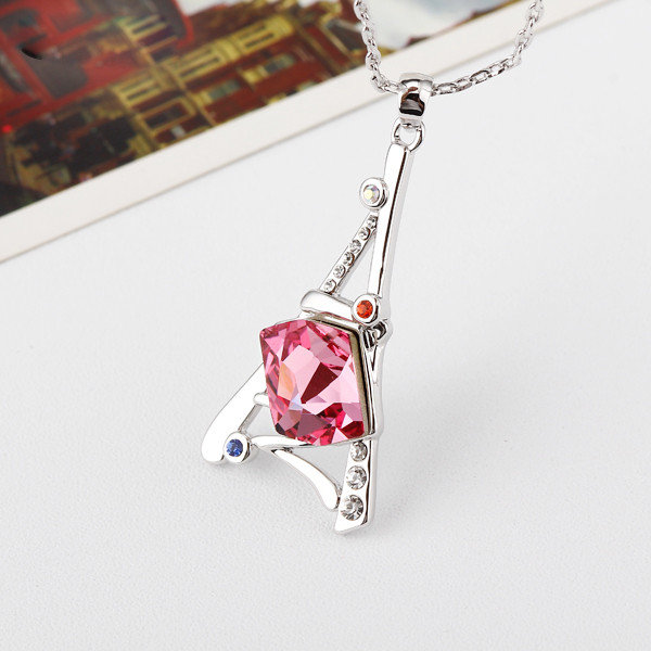 Ref No.: 140625 Gem Tower Necklace online jewellery shopping sites wholesale silver jewelry findings