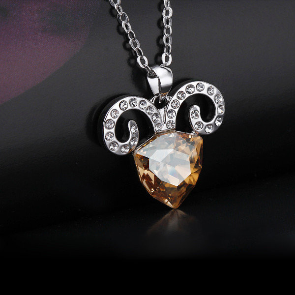 140707 Lucky Lamb necklaces beautiful wholesale animal jewelry designers best fashion jewellery online shopping