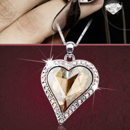 Ref No.: 140806 Phantom heart heart shaped necklace australia jewellery online costume jewelry