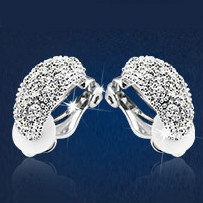 Ref No.: 440802 Star Moon Earring thai wholesale jewellery high quality fashion jewelry wholesale