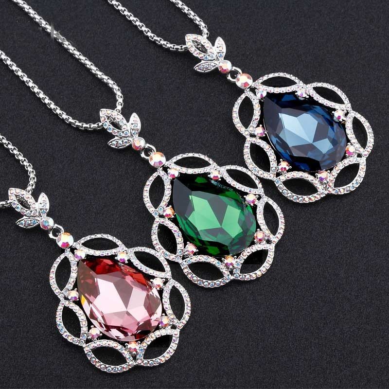 Ref No.:841005 Melastoma long necklaces bridal jewellery online shopping noor jewelry