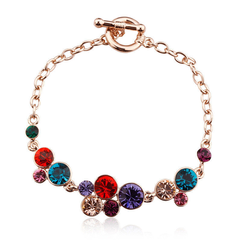Ref No.: 341102 Colorful Galaxy Bracelet fashion jewels costume jewelry wholesale distributors