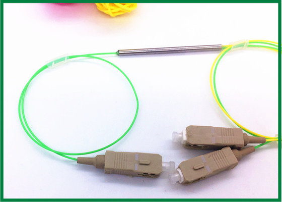 Multimode Fiber Coupler 850nm and 1300nm Coupling radio 50/50 dual window for Video Surveillance