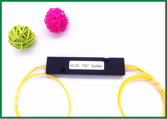 Single mode fiber coupler single window 1310nm 1x2 FBT coupler SC FC
