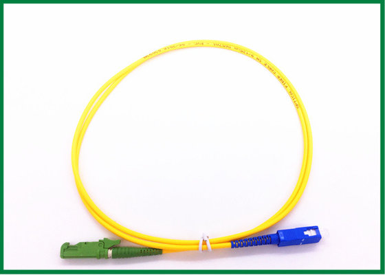 Fiber Optic Patch Cord SC/UPC To E2000/APC Single Mode Patch Cord