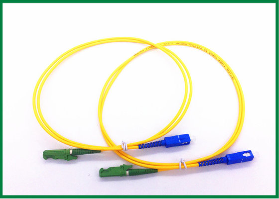 Fiber Optic Patch Cord SC/UPC To E2000/APC Single Mode Patch Cord