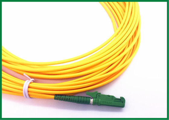 Gigabit Ethernet E2000/APC fiber optic cable patch cord with Ultra fiber LSZH