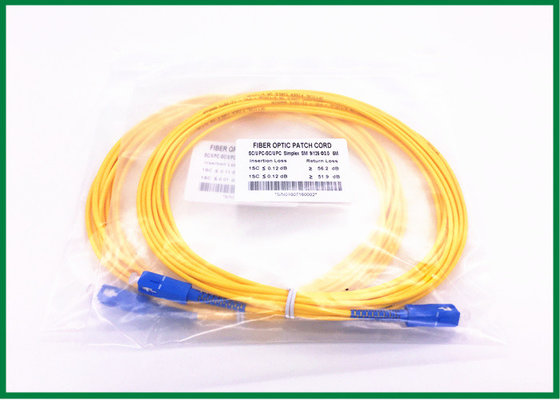 2.0mm Pigtail Fiber Optic Patch Cord Simplex Single Mode G657A