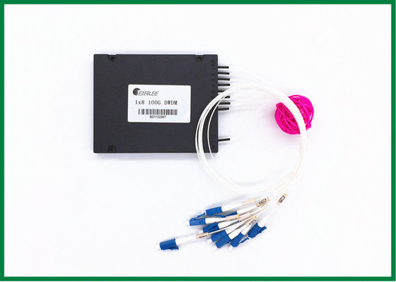 Single Mode 100G Fiber Optic DWDM CWDM MUX DEMUX 16 channel 1RU Rack Mount