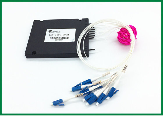 100G 200G  Fiber Optic Passive DWDM Mux / Demux with LC / UPC connector