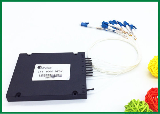 100G 200G  Fiber Optic Passive DWDM Mux / Demux with LC / UPC connector