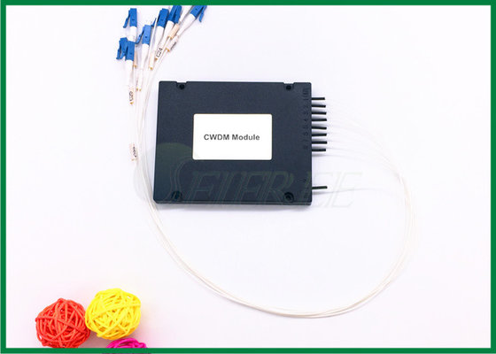 1470~1610nm 8 Channels CWDM Mux Demux in Plastic Box Multiplexer