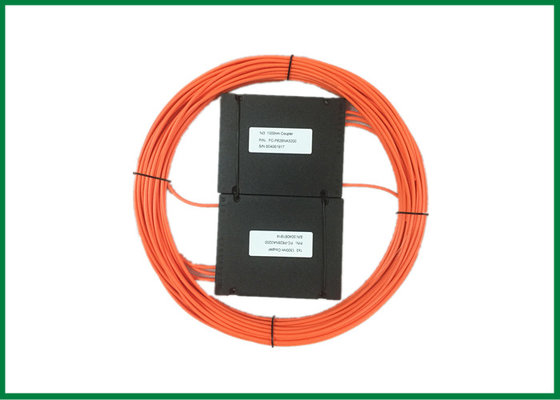 Multimode Dual Window 1x2 CATV FTTH Fiber Optic Splitter LC SC FC ST Connector