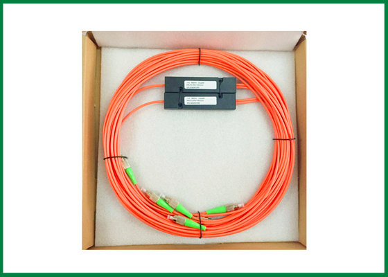 Multimode Dual Window 1x2 CATV FTTH Fiber Optic Splitter LC SC FC ST Connector