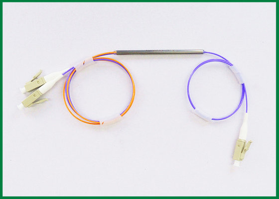 Steel Tube Multimode Fiber Coupler for Telecom FTTH Equipment