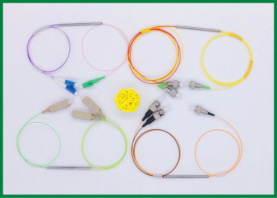 Steel Tube Multimode Fiber Coupler for Telecom FTTH Equipment