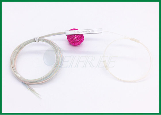 1x8 mini type 0.9mm fiber optics splitter none connector for FTTH