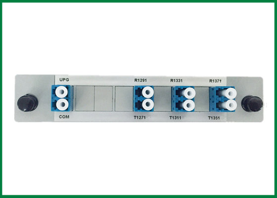 Single Fiber CWDM Optical Multiplexer And Demultiplexer With UPG Port LC Duplex