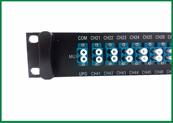 Single Fiber 40 Channels 100G Fiber Optic Mux Dwdm Multiplexer SMF-28e LC / UPC