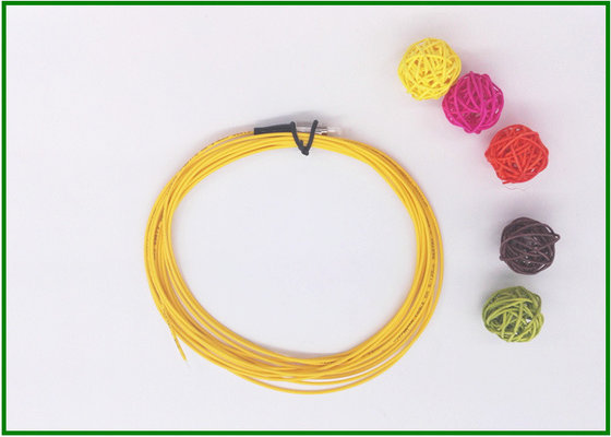 Single Mode Patch Cord FU One Connectors Fiber Optic Jumper Pvc Jacket