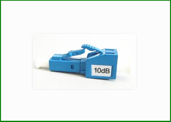 LC Fiber Optic Female And Male Single Mode Attenuator 15dB / 10dB / 5dB
