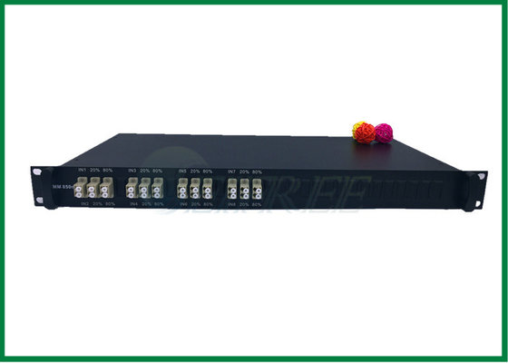 Optic Fused Fiber Coupler 2x2 850nm FBT Splitter Multimode With FC / UPC