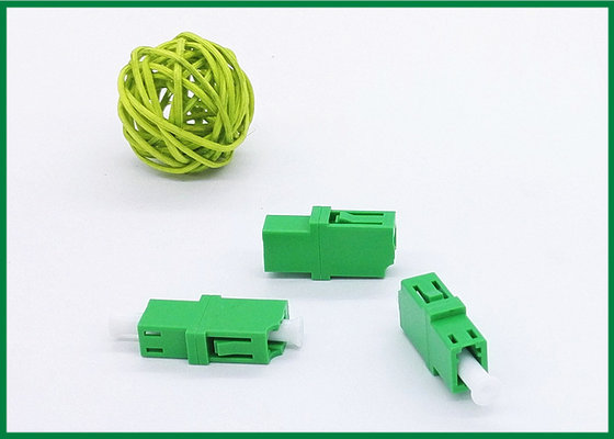 Single Mode Multimode LC Fiber Optical Adapter Quad Blue Green Grey