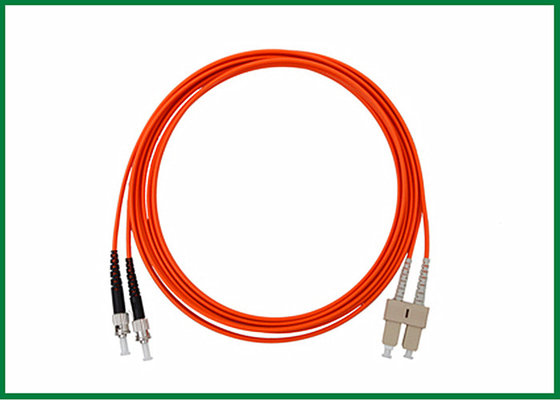 Multimode Fiber Optic Patch Cord Cable, LC FC ST SC Connectors Duplex Patchcord