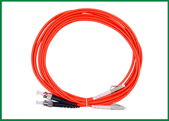 Multimode Fiber Optic Patch Cord Cable, LC FC ST SC Connectors Duplex Patchcord