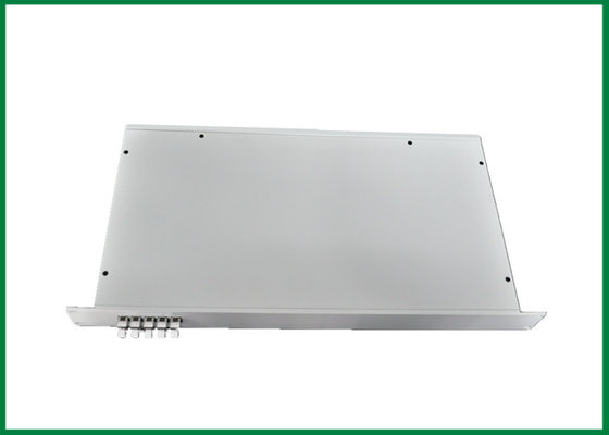 2 Fiber CWDM OADM Add Drop Multiplexer Telecom Gray MU Adapter 19 " 1U Rack Mount
