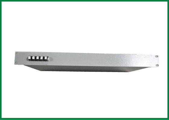 2 Fiber CWDM OADM Add Drop Multiplexer Telecom Gray MU Adapter 19 " 1U Rack Mount