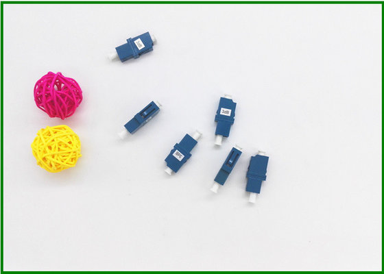 LC Single Mode Fixed Optical Attenuator 3 DB For LAN Test Equipment