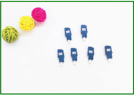 LC Single Mode Fixed Optical Attenuator 3 DB For LAN Test Equipment