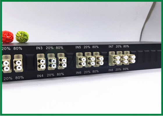 Multimode MM 1U Rack Mount Splitter 850nm 4 In 1 OM1 For Telecommunication System