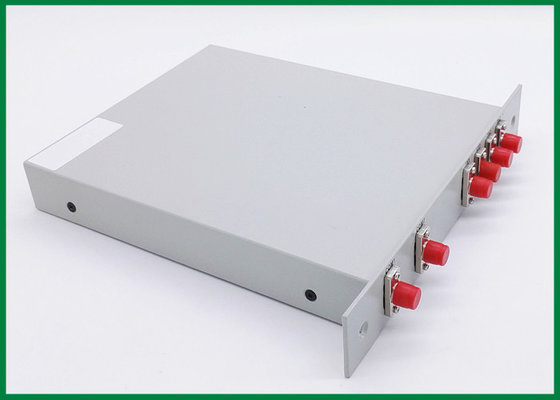 FTTH 1310nm 1550nm Fiber Optic Circulator 2IN1 , LGX Metal Module Box