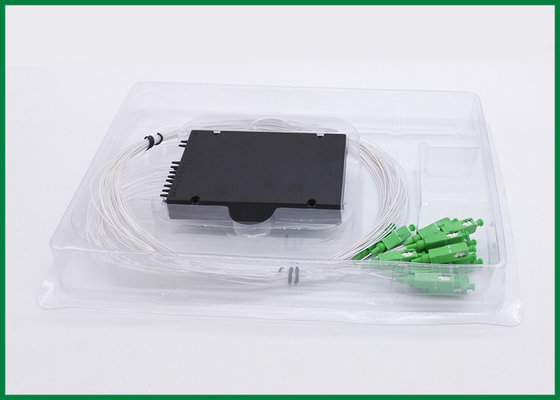 SM Fiber Optic PLC Splitter Box with SC / APC connectors , 2x16 2x2 2x4 2x8 2x32 2x64
