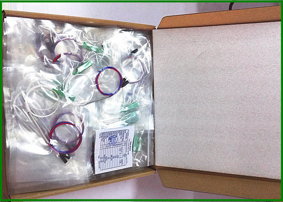 1X2 Ports fused fiber coupler for wavelength 1310/1550 with SC/APC connectors