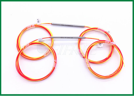 Multimode Fiber Coupler 1x2 1300nm Coupling radio 50/50 OM1 FBT Splitter