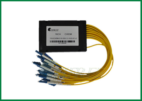 PON Networks / CATV Optical Fiber Cwdm Multiplexer 16 Channels Mux Demux
