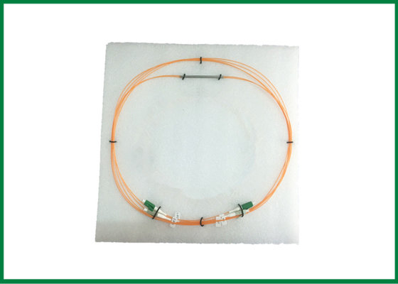 OM2 Multimode Fiber Coupler with LC Connectors , FBT Splitter 2x2 for Optical Sensor