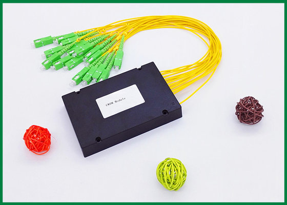 8CH Passive CWDM Multiplexer Low Insertion Loss With Expand Port , High Stability