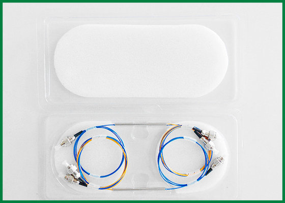 Low Insertion Lose 1480nm 1550nm 1x2 Fused WDM , 500mW Optical Module