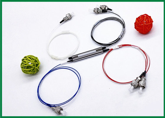 3 Ports 1310nm SM Fiber Optic Circulator , SMF O Band Micro-optic Circulators