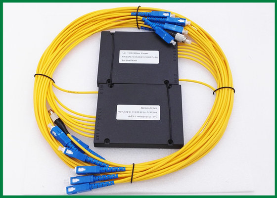 1xN Broadband Fiber Optic Splitter for CATV RFoG FTTH Optical Network