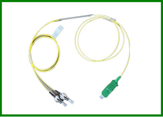 SC / APC ST / UPC 1*2 SM Fused Optical Fiber Splitter For Amplifier / CATV